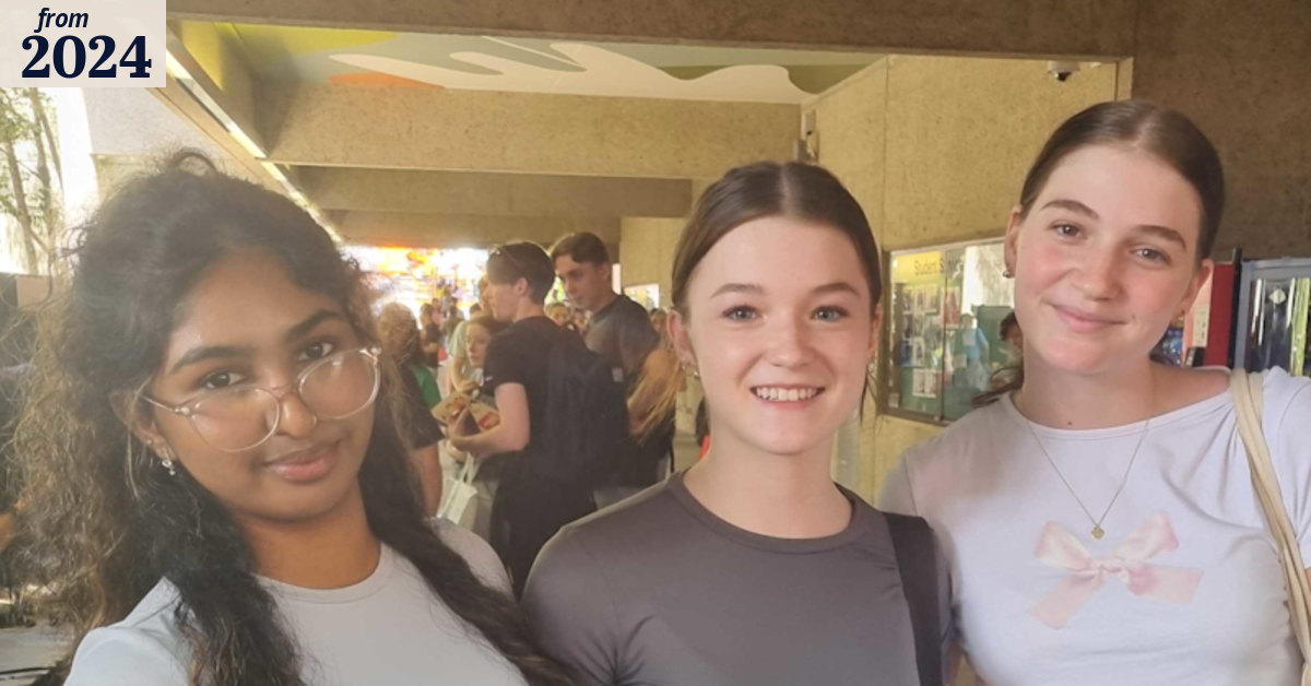 What convinced these Brisbane students to enrol at Griffith?